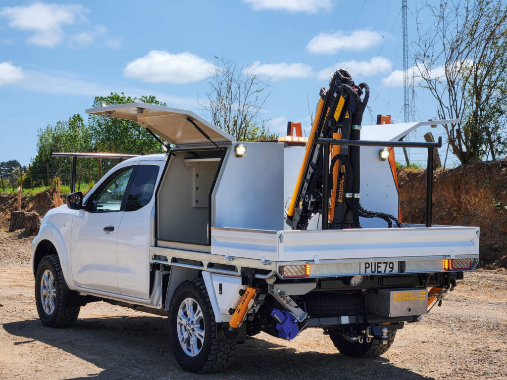 4x4 Service Ute Fit-Out with Quicklift® Compact Crane - Endura Equipped